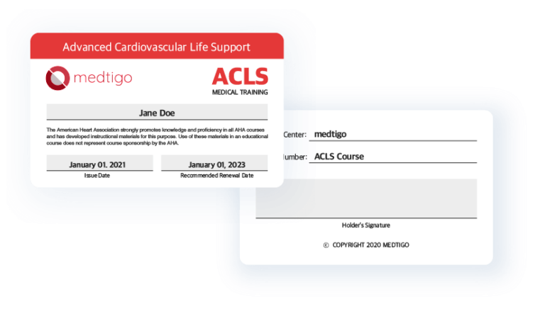 ACLS Certification Online | Get Certified today | Online ACLS Course.