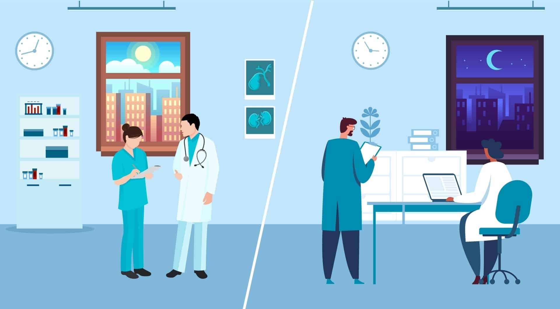 What's the difference between moonlighting and locum tenens? | medtigo