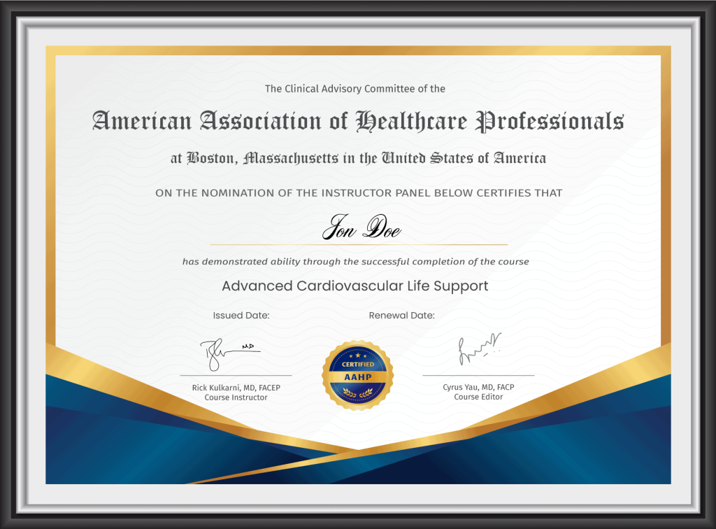 Get ACLS Certified Online Today – Quick, Simple, and Trusted!